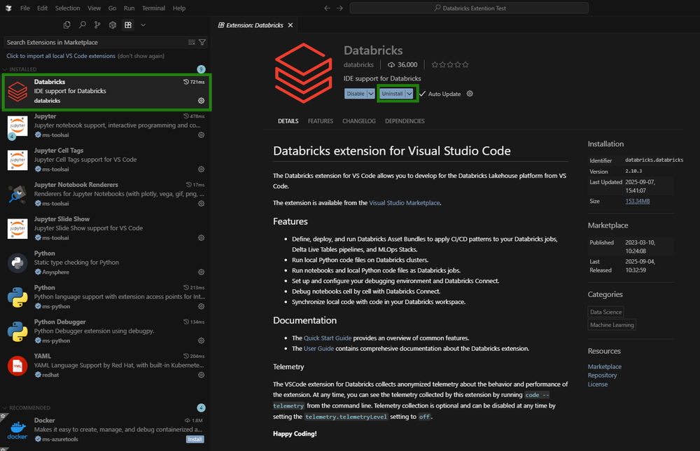 Automate Coding in Databricks with Cursor