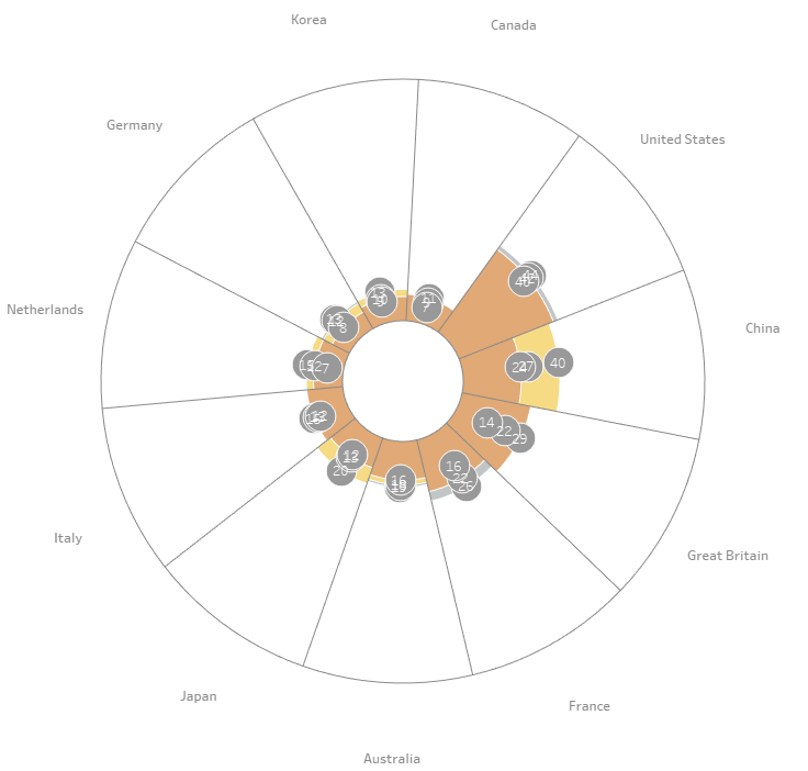 CoxComb Chart - How do you read and make it?